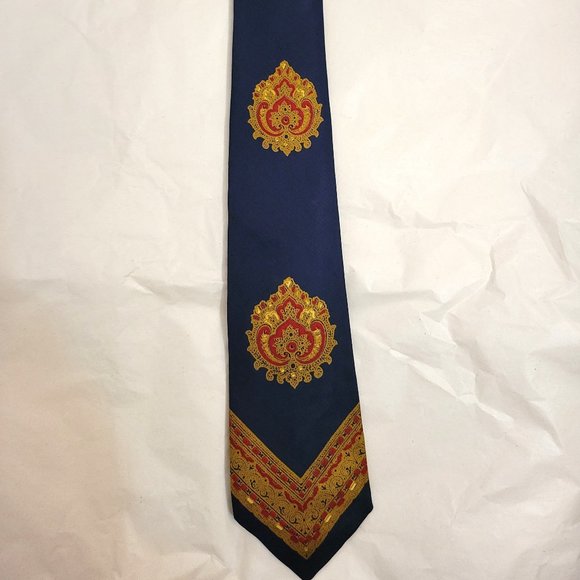 John Rodd | Accessories | Vintage John Rodd Paris Silk Crest Patterned ...